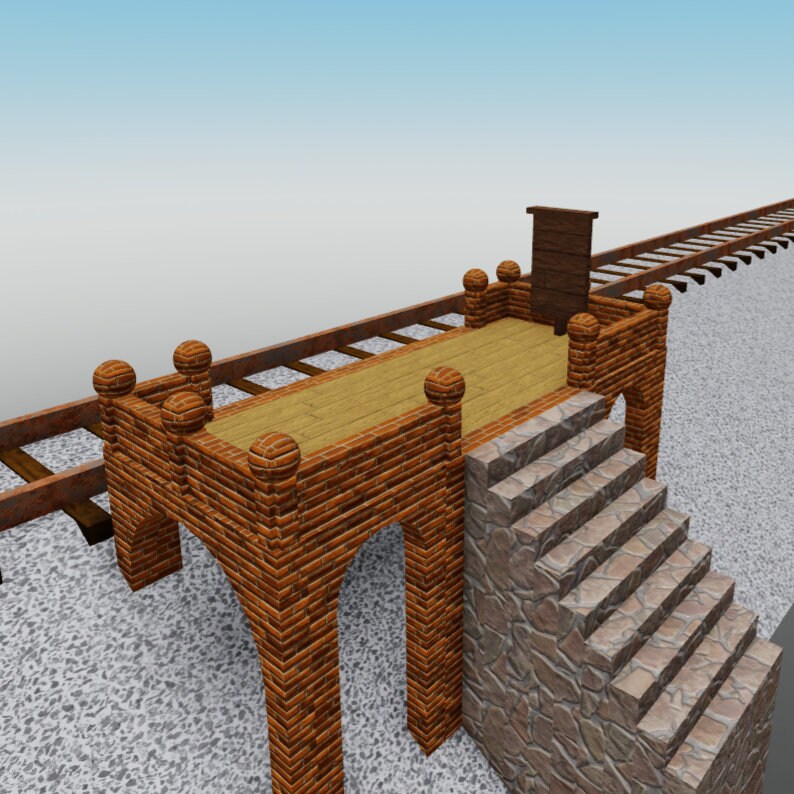 Cottagecore Meadow Railroad Train Station Roblox Studio - Etsy