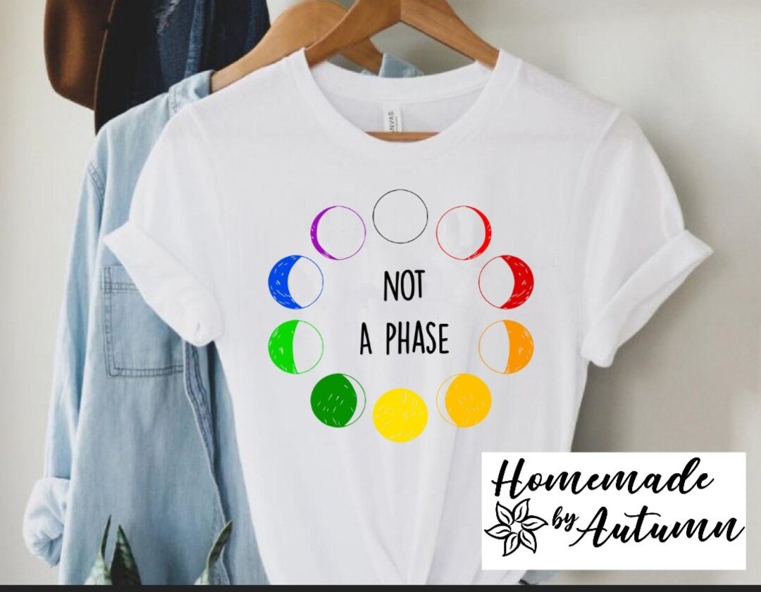 Not a Phase Pride Shirt - Etsy