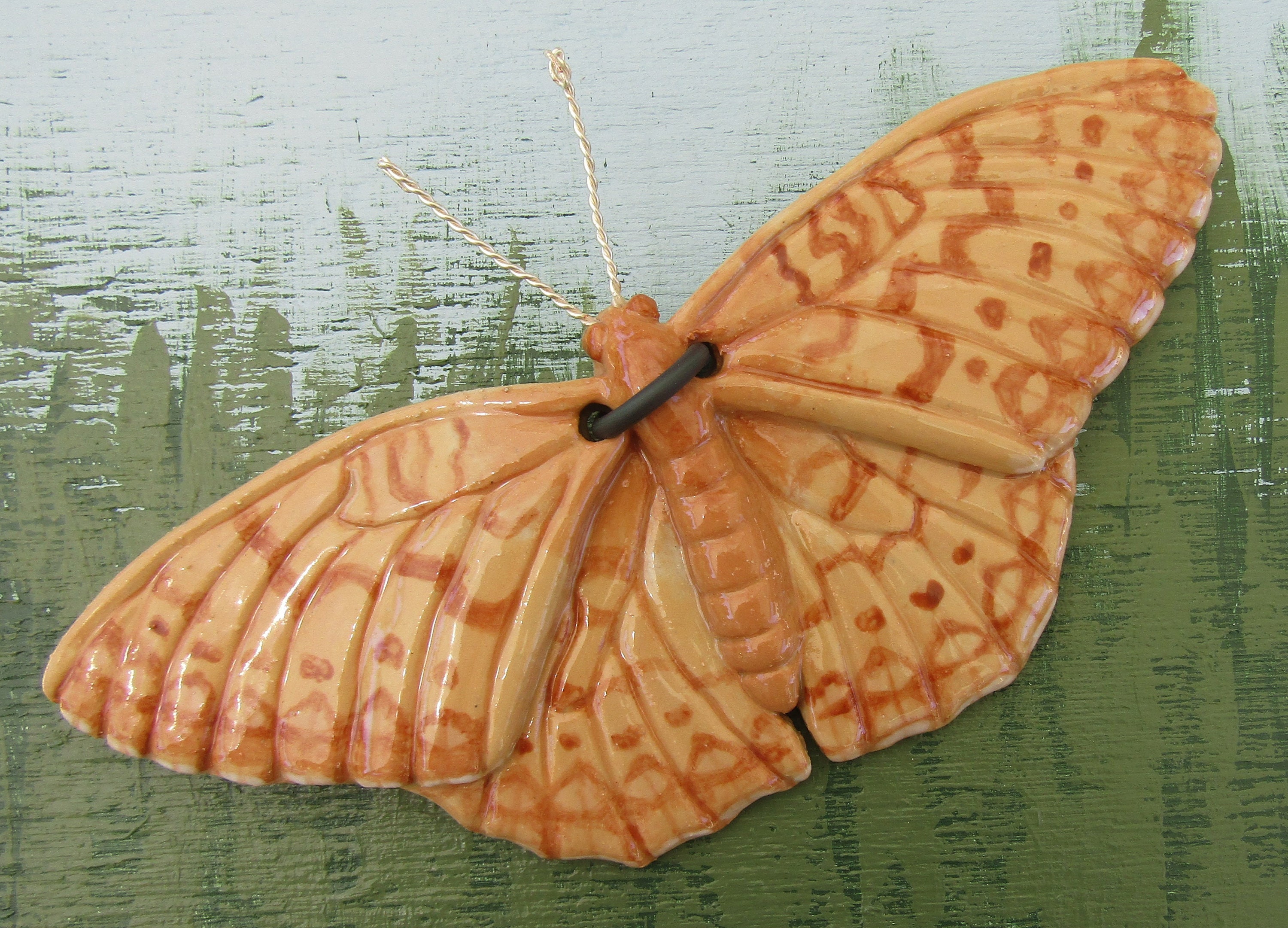 Ceramic Callippe Fritillary Butterfly - Etsy