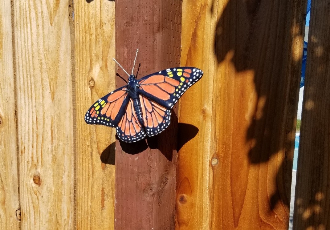 Ceramic Monarch Butterfly - Etsy
