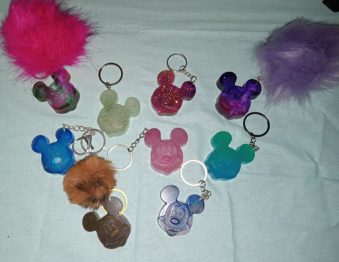 Mickey Mouse Key Chains - Etsy