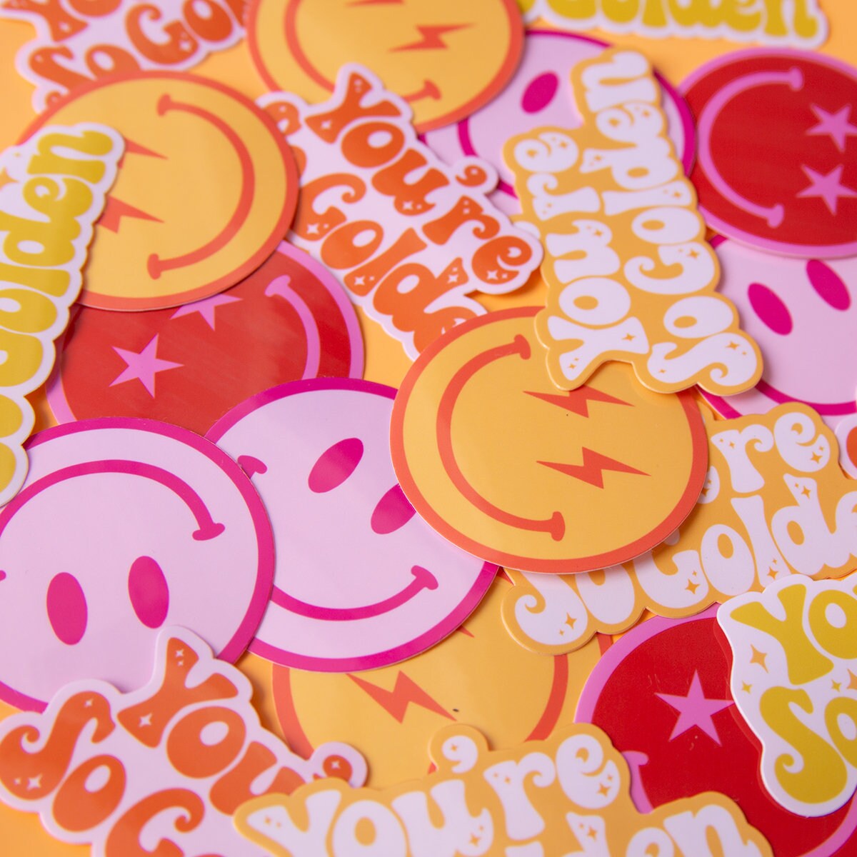 Good Vibes Sticker Pack Stickers 6 Sticker Pack - Etsy