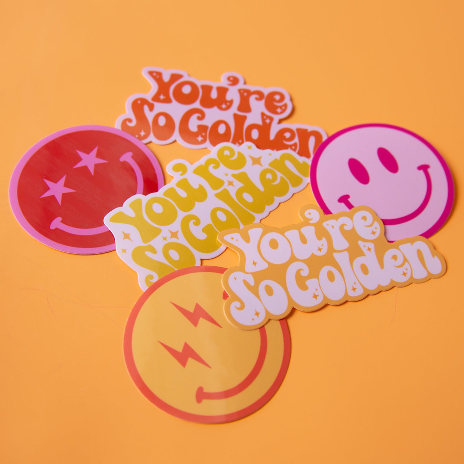 Good Vibes Sticker Pack Stickers 6 Sticker Pack - Etsy