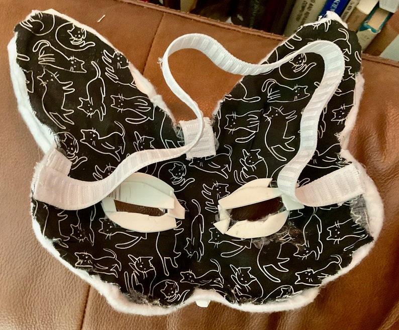 Felted Plain White Cat Mask Base - Etsy