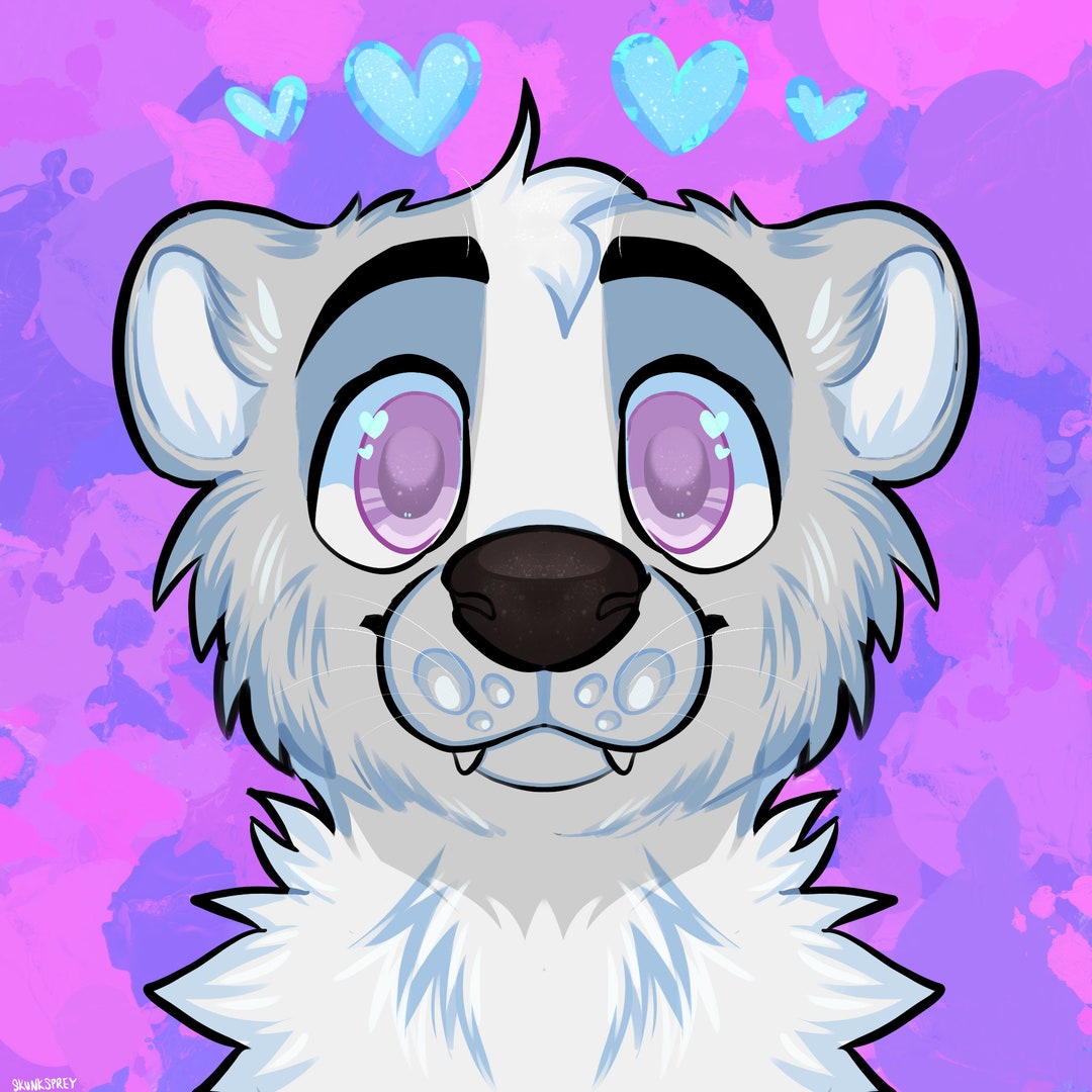 Symmetrical Furry Icons - Etsy