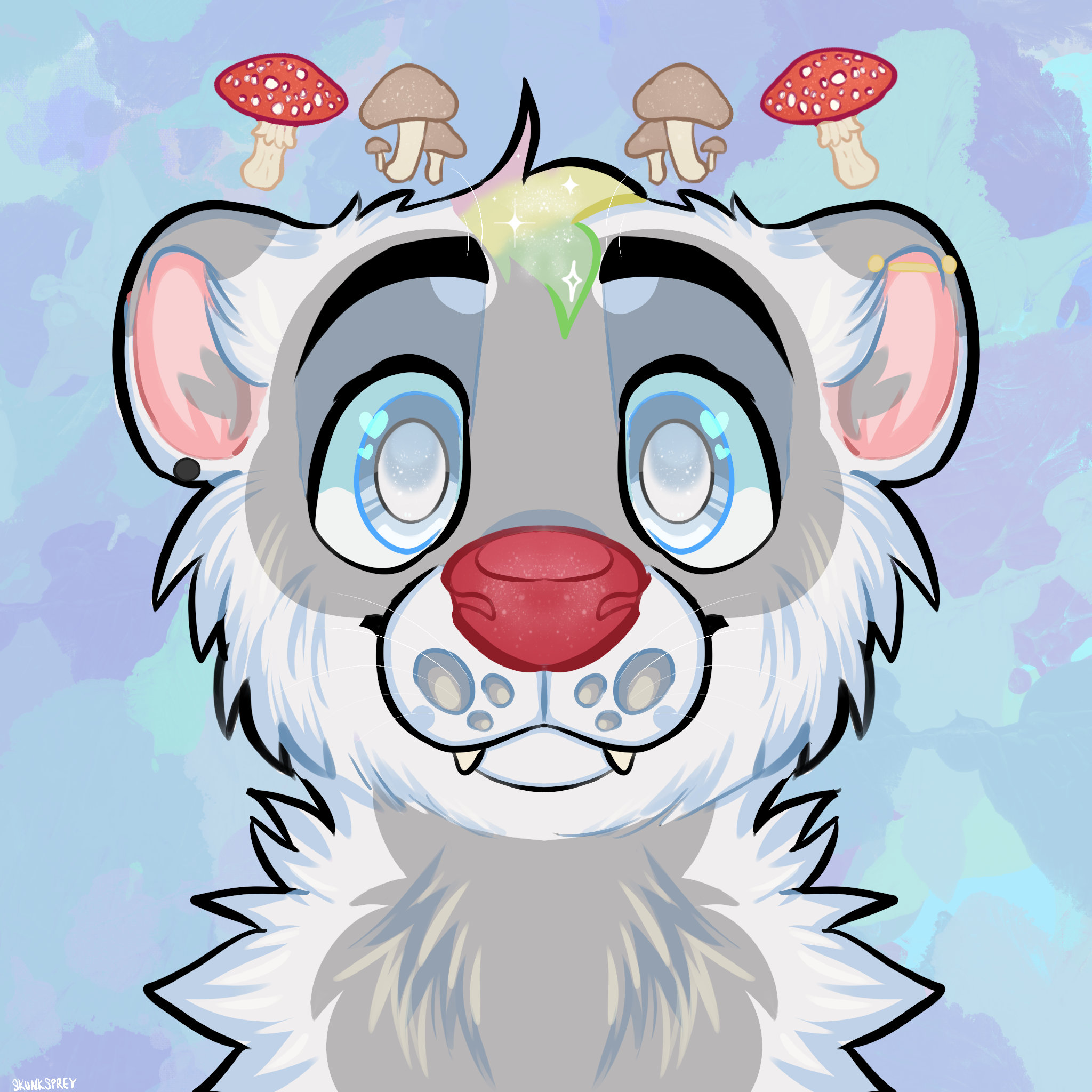 Symmetrical Furry Icons - Etsy