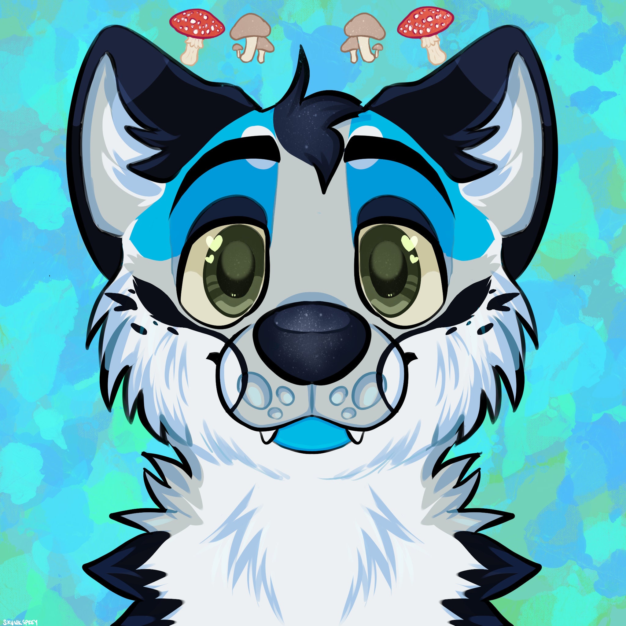 Symmetrical Furry Icons - Etsy