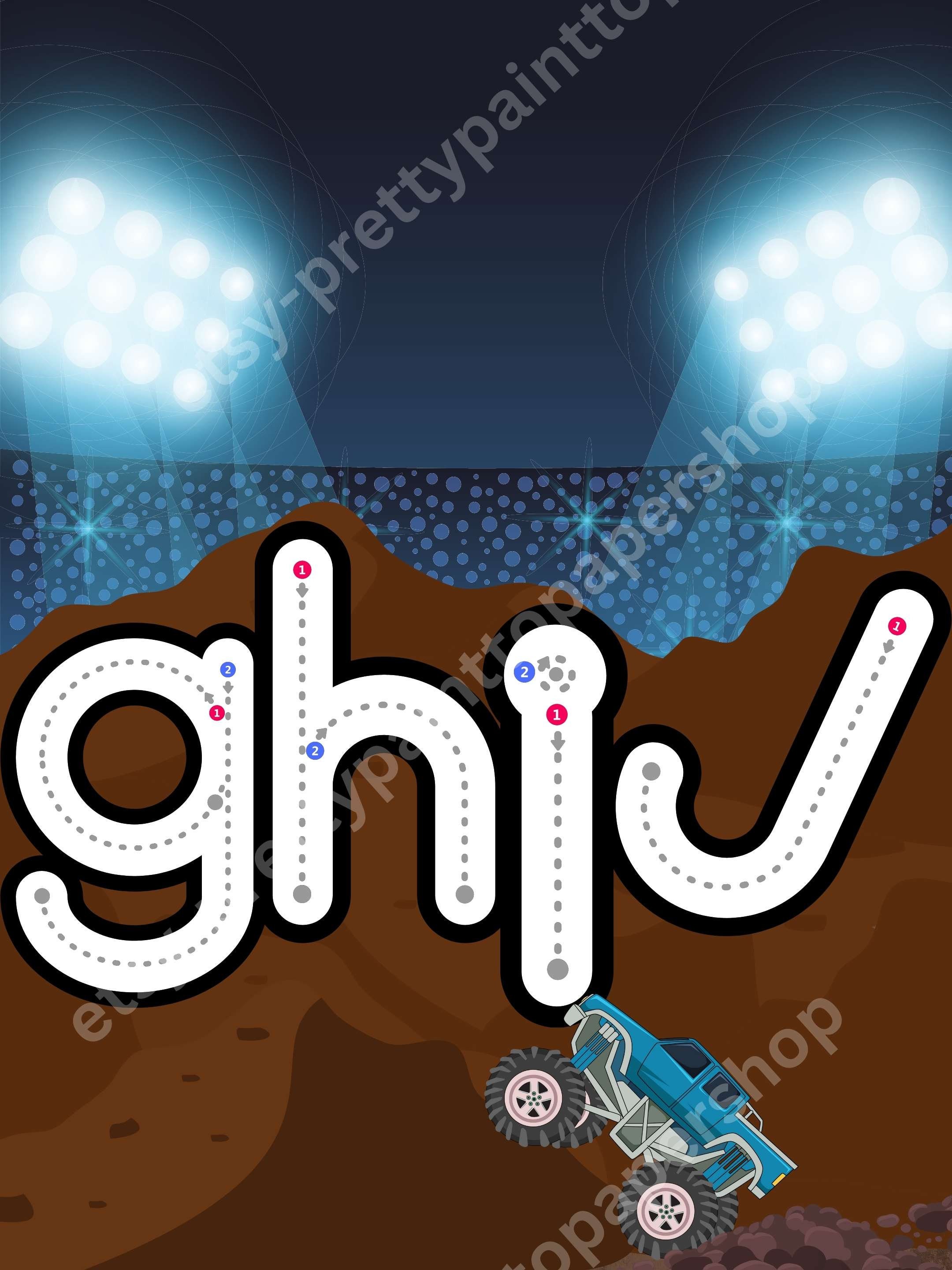 Alphabet Tracer, Kids Birthday, Editable Kids Printable, ABC Tracing ...