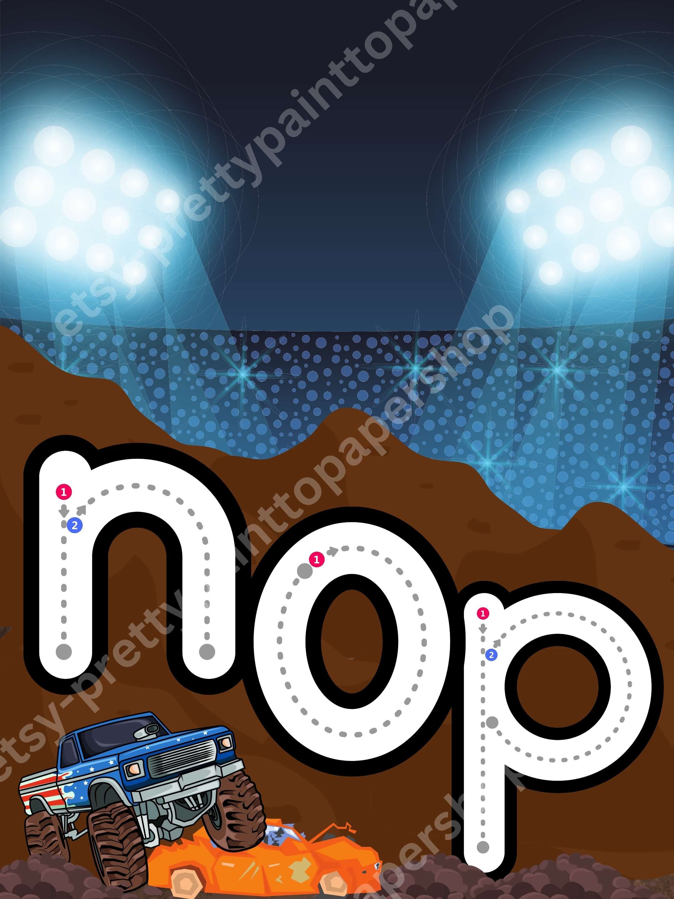 Alphabet Tracer, Kids Birthday, Editable Kids Printable, ABC Tracing ...