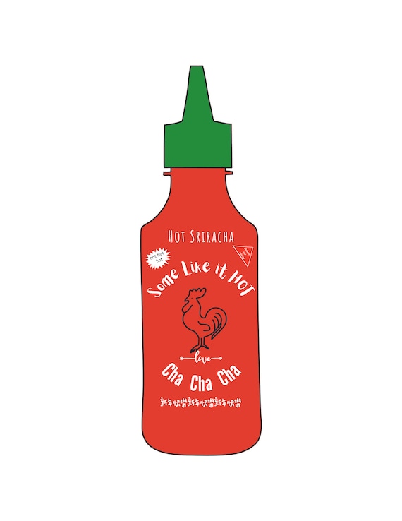 Sriracha Hot Sauce Logo
