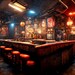 Biker Dive Bar Themed Video Conferencing Backgrounds - Etsy