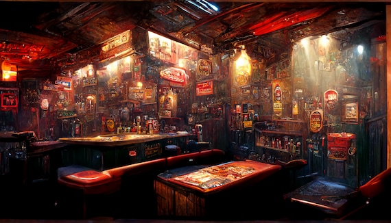 Biker Bar Wallpaper