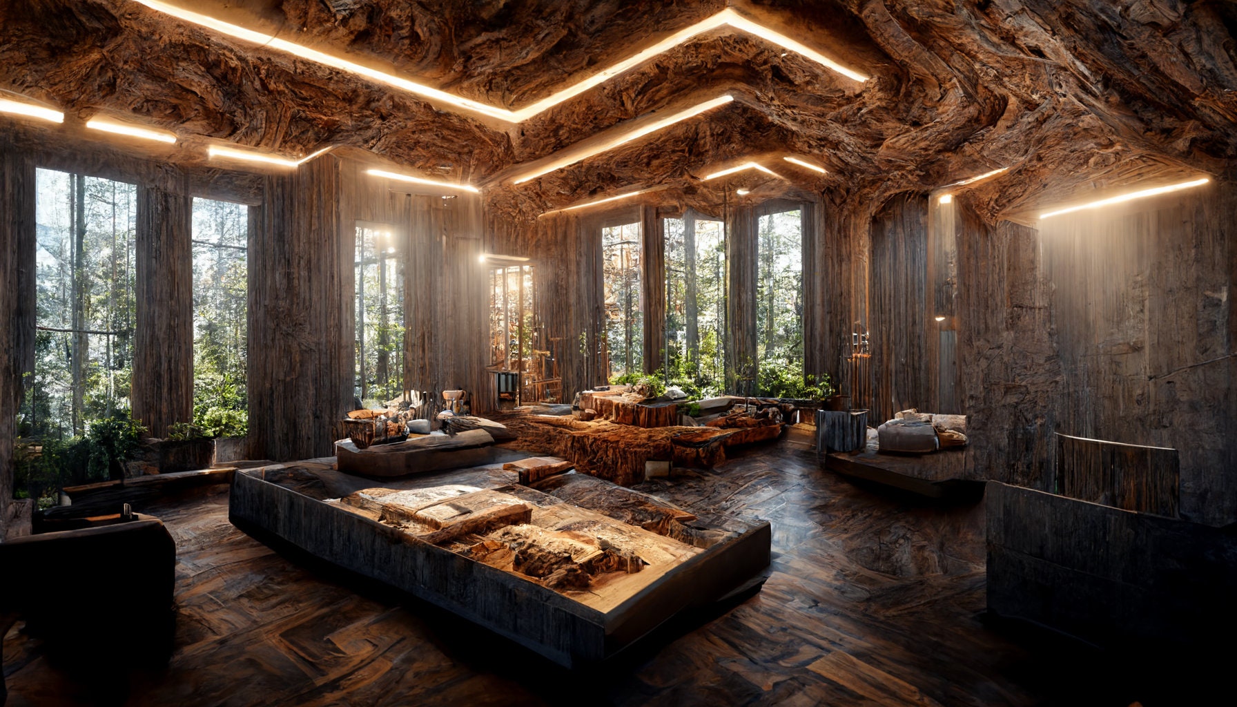 Incredible Log Cabin Theme Video Background for Zoom & Teams - Etsy