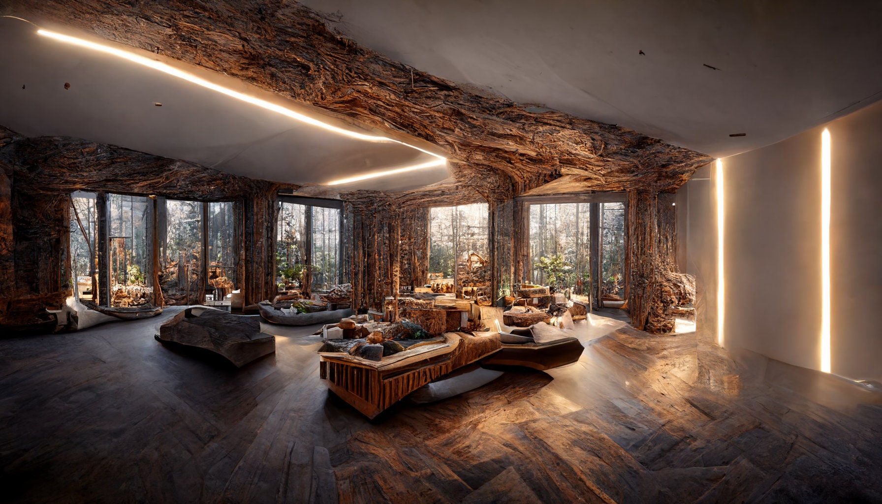 Incredible Log Cabin Theme Video Background for Zoom & Teams - Etsy