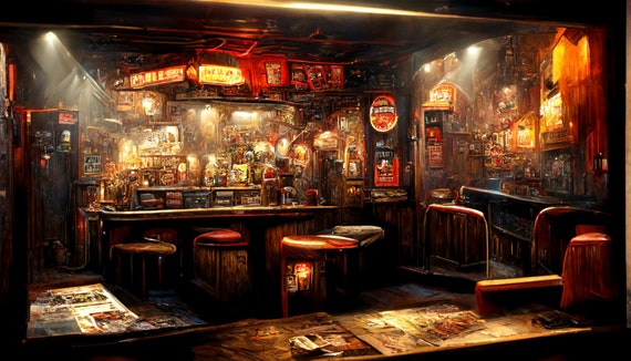 Biker Bar Wallpaper