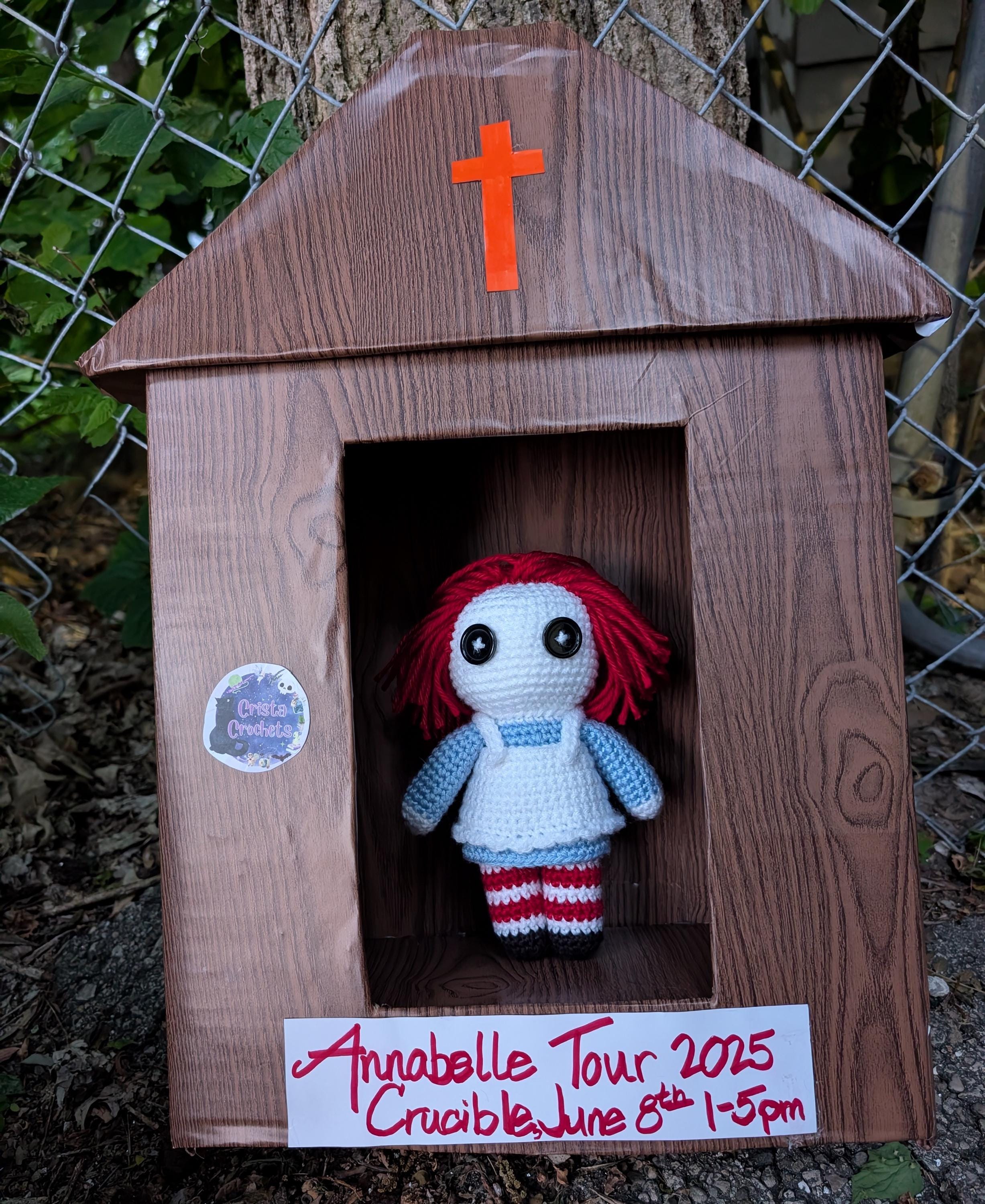 Annabelle Crochet Plushie - Etsy