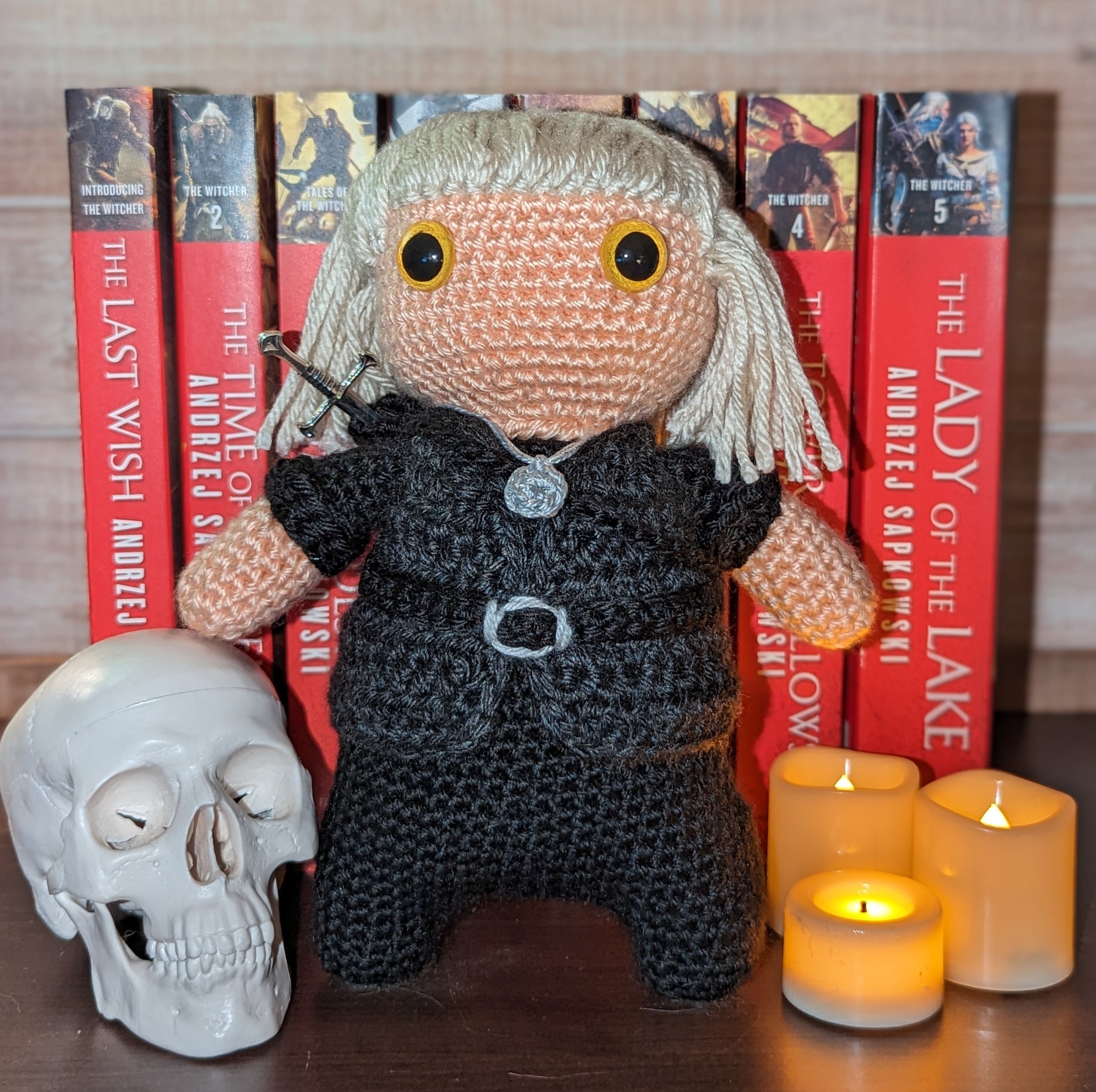 The Witcher Geralt of Rivia Plush Doll - Etsy