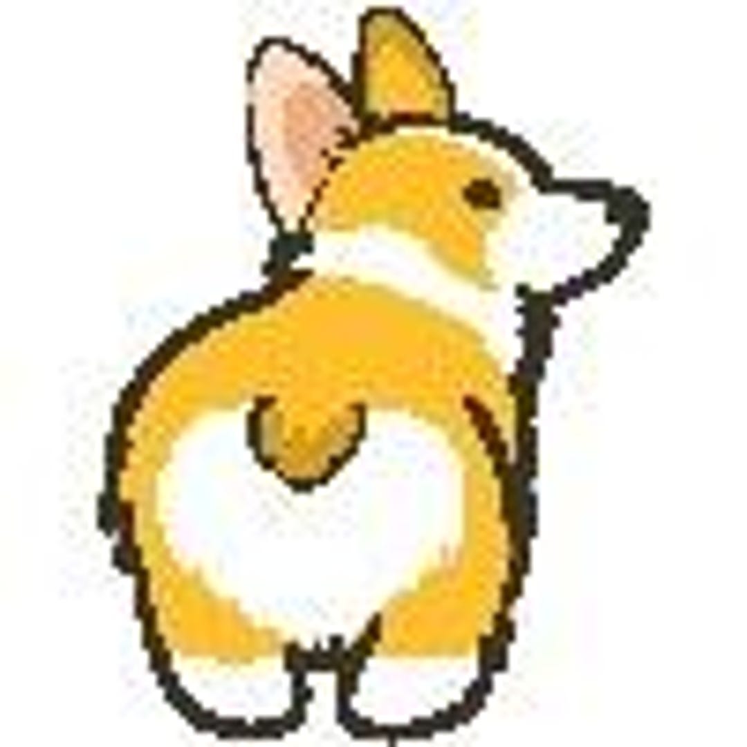 Corgi Machine Embroidery Design, Embroidery Design, Pes, Hus, Dst, Exp ...