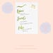 Italian Wedding Menu Template: Hand-painted Watercolor Design (digital ...