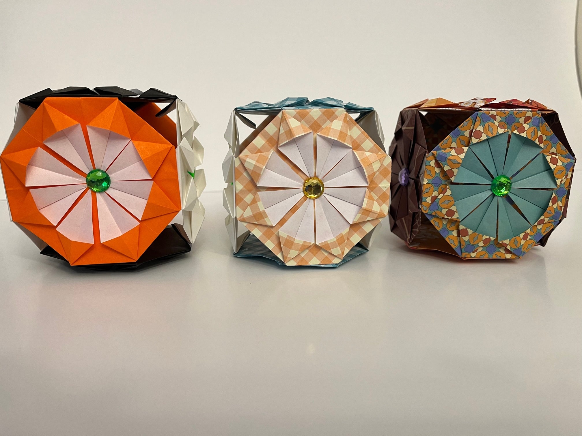 Handmade Kusudama Flower Pinwheel Origami Ball Customized - Etsy