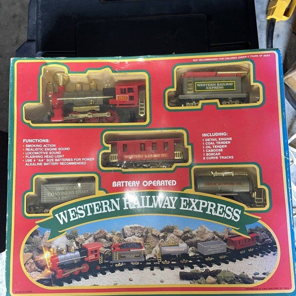 Western Train Set - Etsy