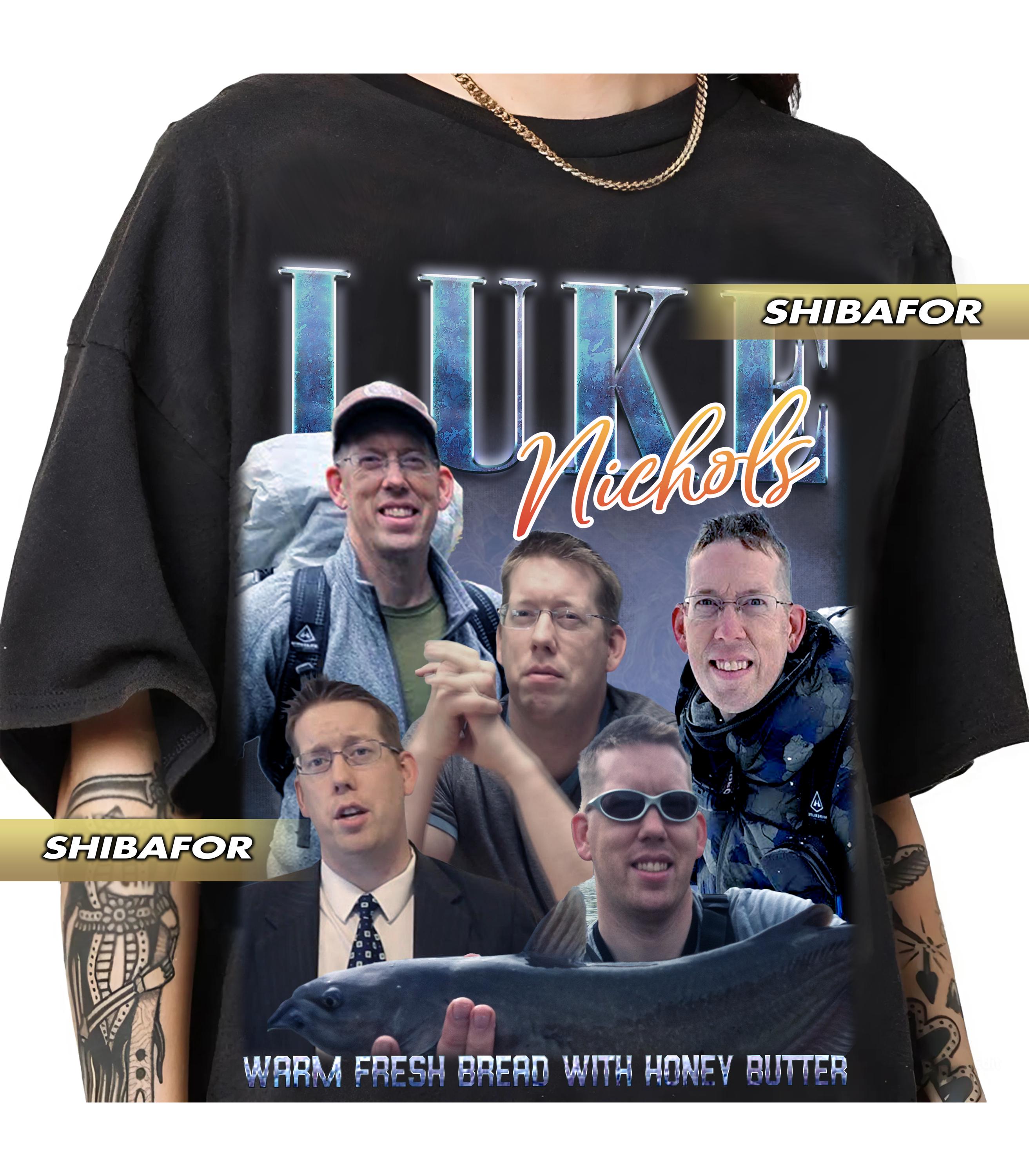 Bootleg Luke Nichols Tee, Luke Nichols Vintage Bootleg Tshirt, Outdoor ...