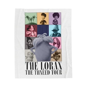 Preppy Lorax Plush - Etsy