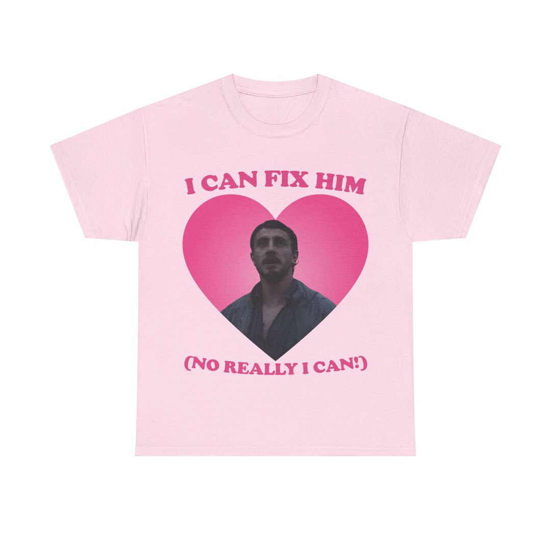 I Can Fix Him Paul Mescal as Will Pink Heart Shirt - Etsy