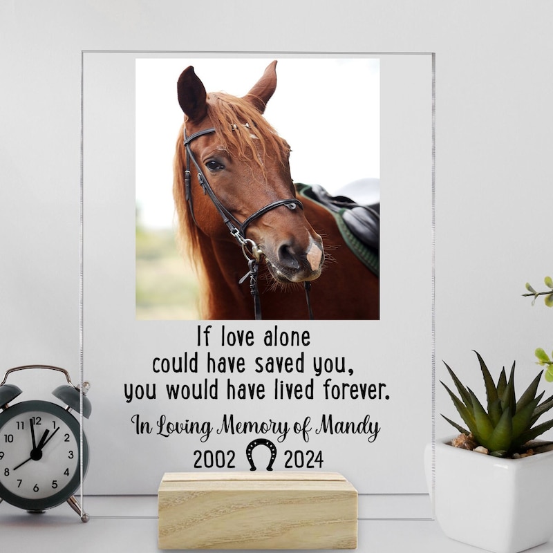Horse Memorial - Etsy