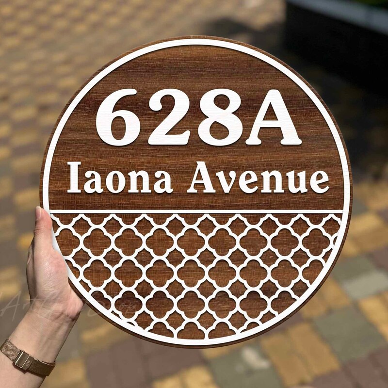 Hanging Address Sign - Etsy