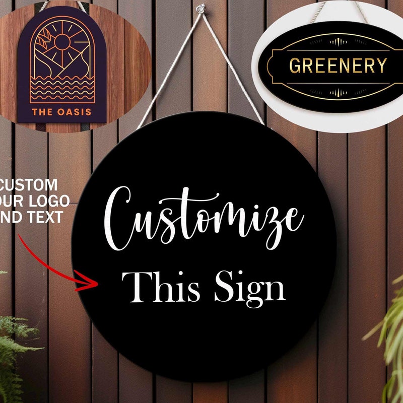 Personalized Door Signs - Etsy