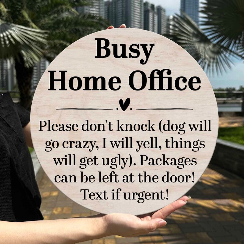 Do Not Leave Sign - Etsy