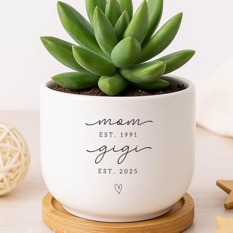 Personalized Planter - Etsy