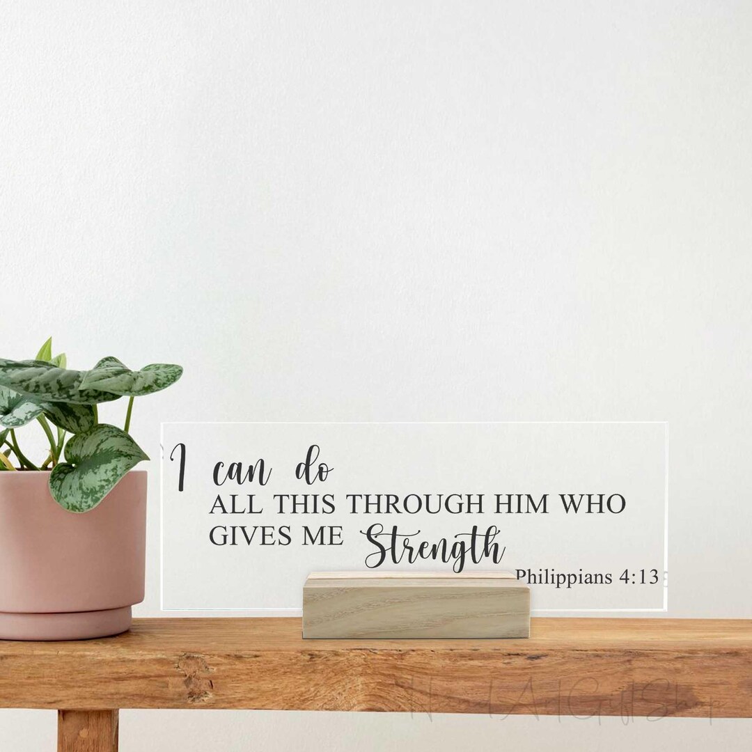 Personalized Bible Verse Plate Sign, Custom Favorite Bible Verse Gift ...