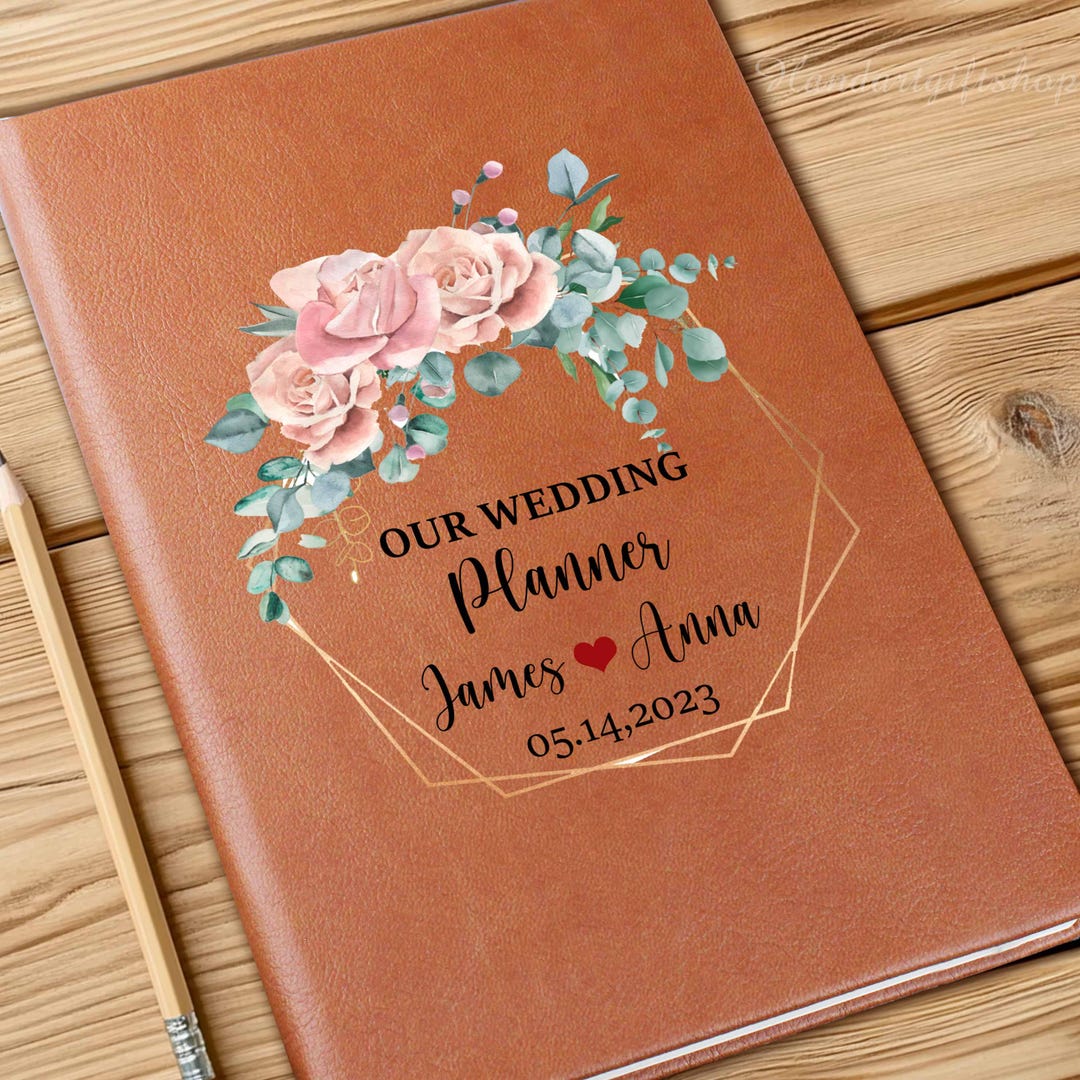 Wedding Planner Book, Personalized Wedding Journal Gift, Future Mrs ...