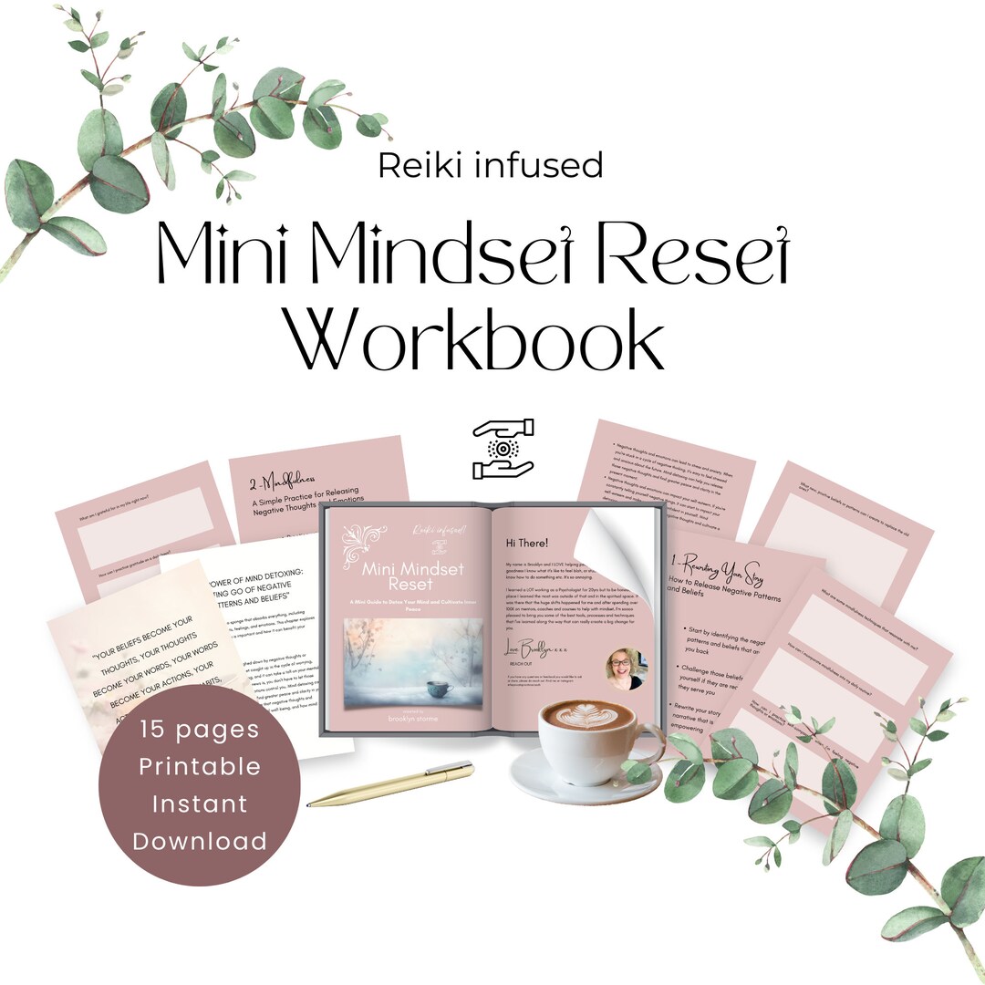 Mindset Journal, Mindset Tools, Overcome Limiting Beliefs, Overcome ...