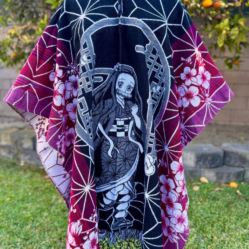 Poncho of Anime - Etsy UK