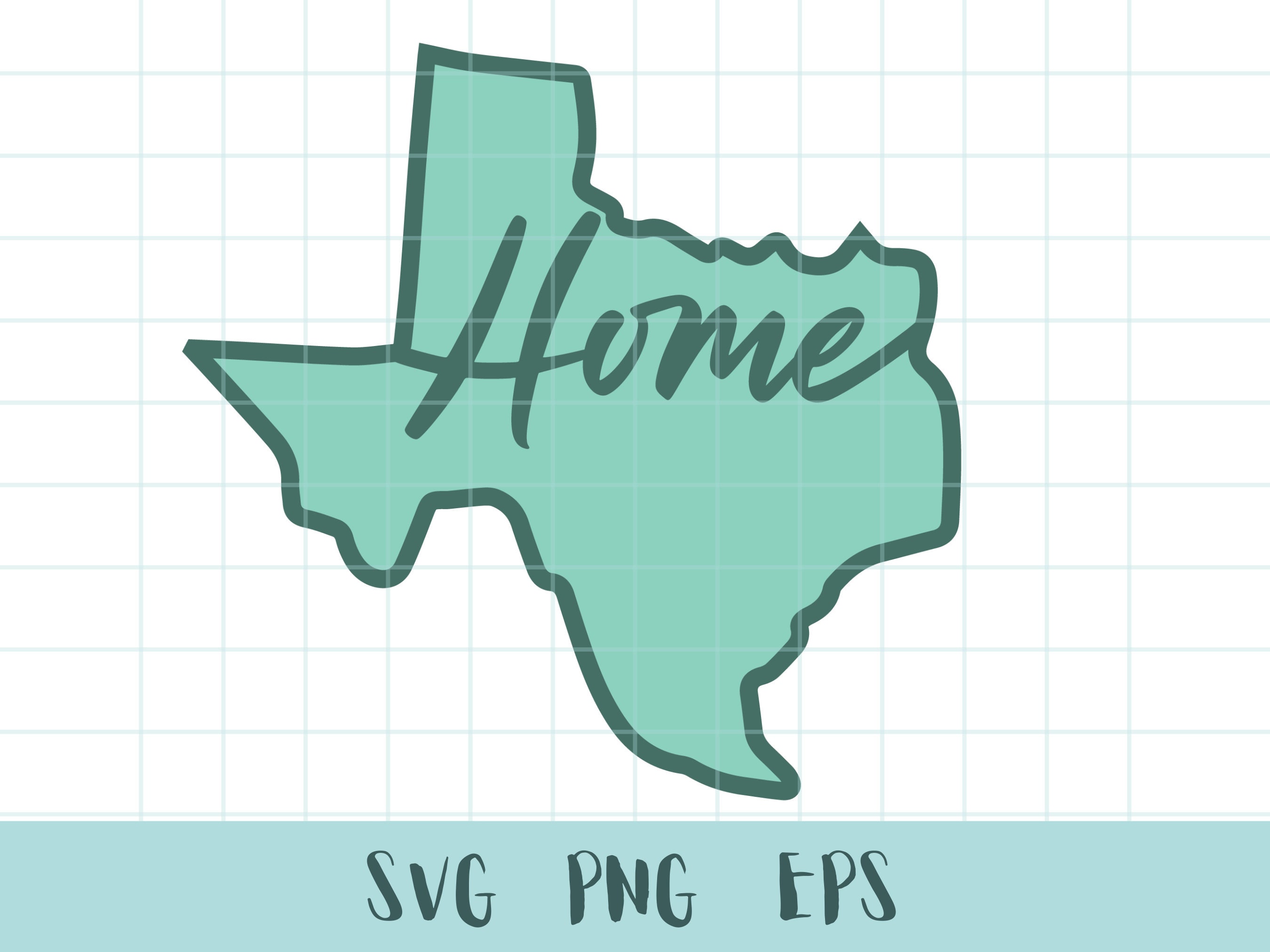 Home Texas SVG PNG EPS | Texas State Svg | Blue Home Texas | Texas ...