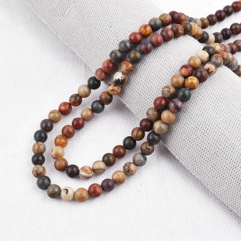 Round Bead Necklace - Etsy