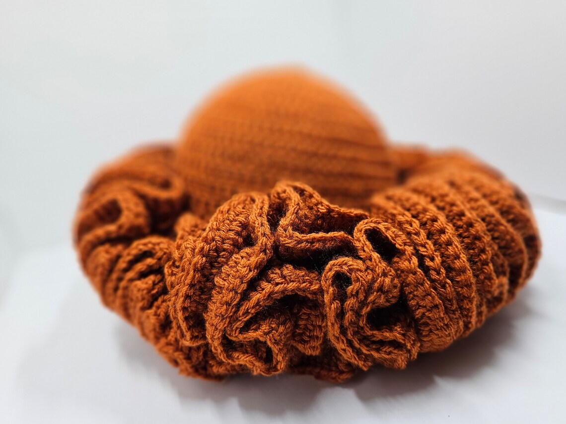 Star Busrt - Crochet Ruffle Hat, Crochet Beanie, Fall Fashion, Ruffle ...
