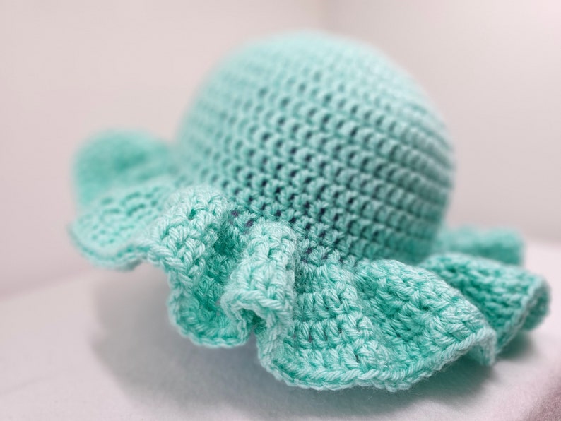 Beach Wave - Crochet Ruffle Hat, Crochet Beanie, Fall Fashion, Ruffle ...