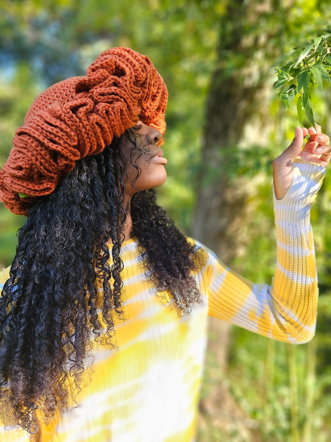 Star Busrt - Crochet Ruffle Hat, Crochet Beanie, Fall Fashion, Ruffle ...