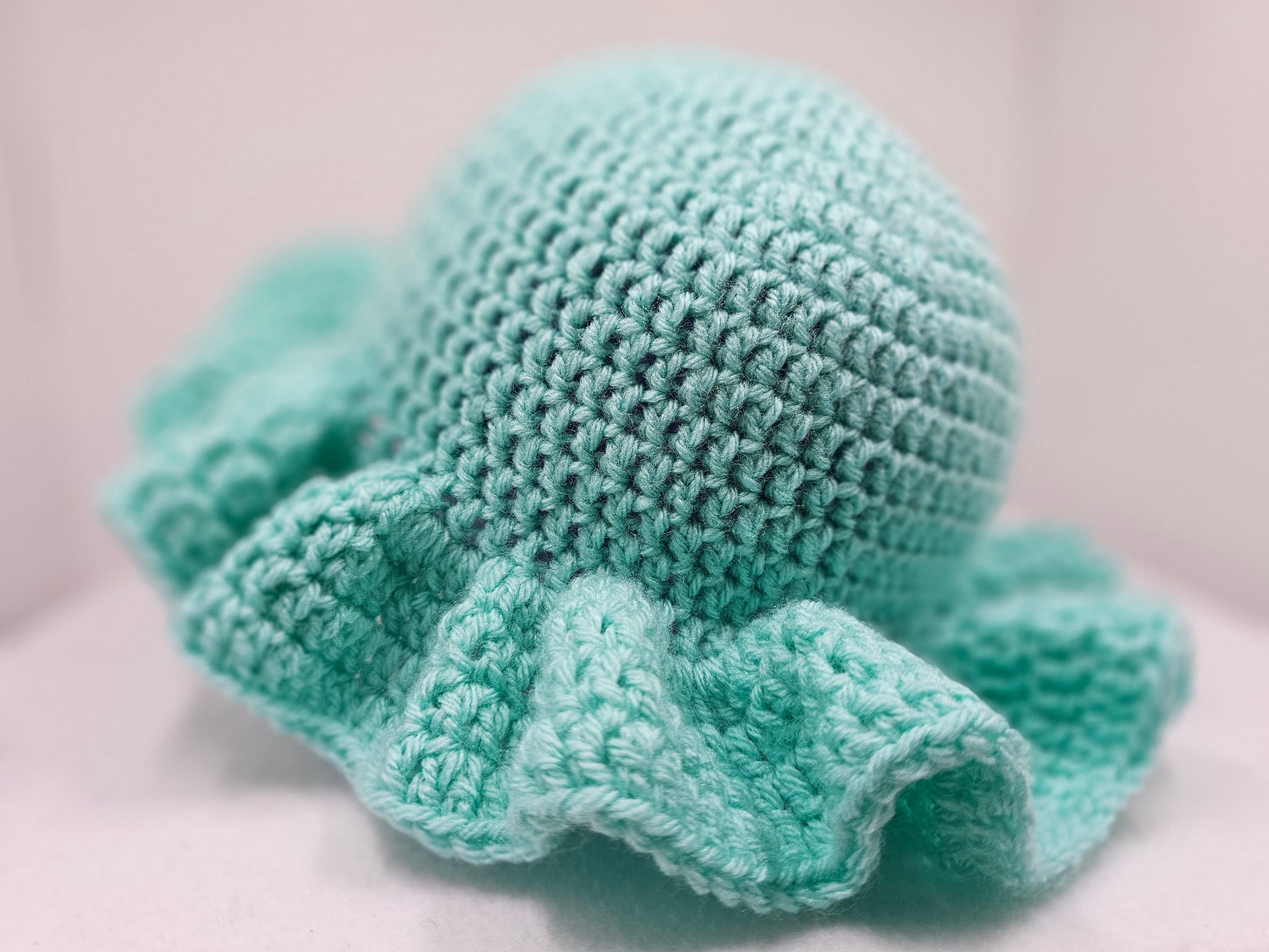 Beach Wave - Crochet Ruffle Hat, Crochet Beanie, Fall Fashion, Ruffle ...