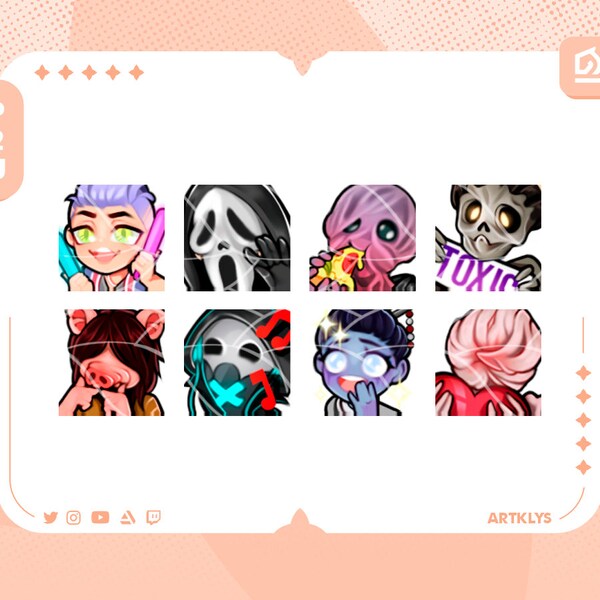 Discord Dbd Emotes - Etsy