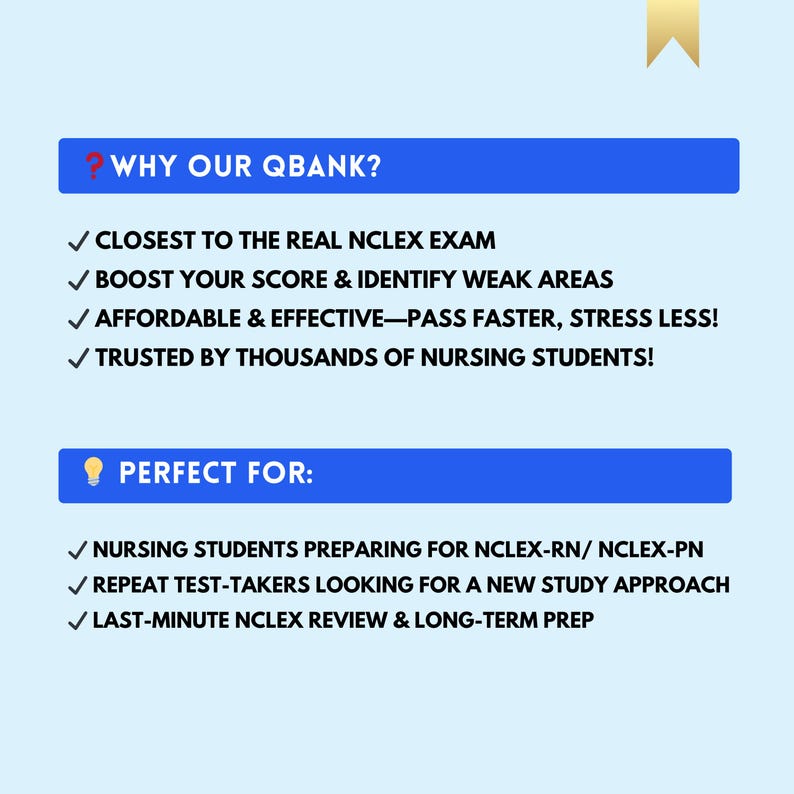 3,000+ NCLEX Question Bank Platform 120 Days Access | Nclex RN & PN ...