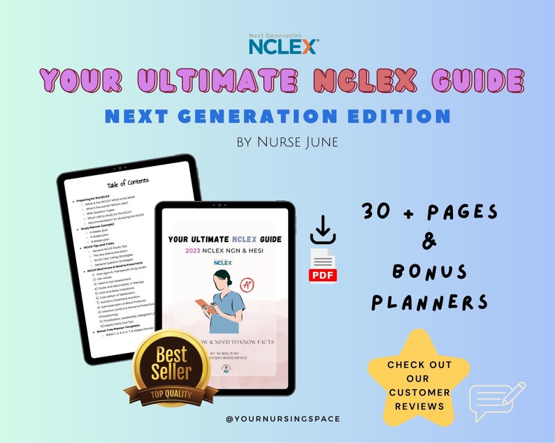 Next Generation NCLEX Preparation Book Your Ultimate NCLEX Guide by ...