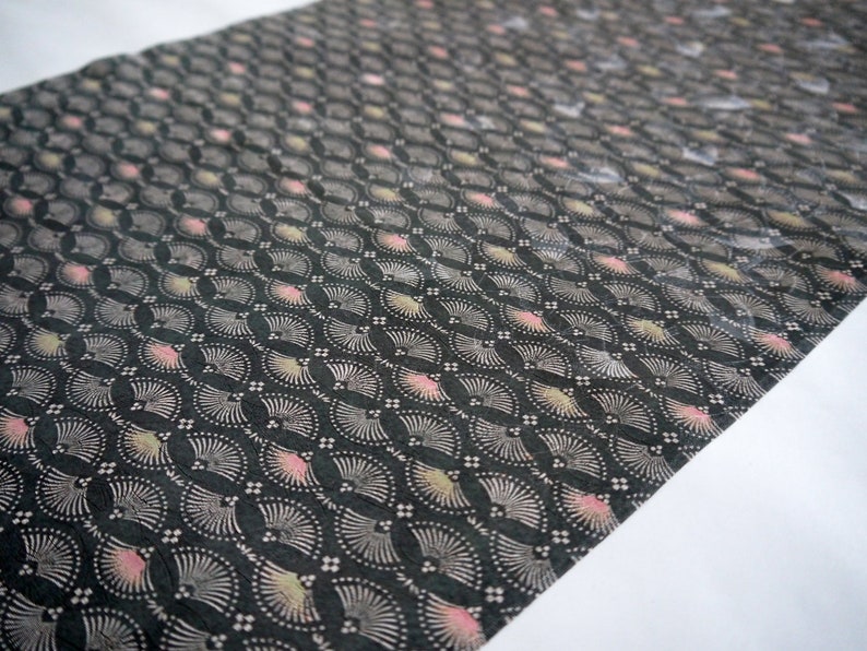 Kimono Silk Fabric, 80's Vintage Japanese Silk Kimono, for Sewing ...