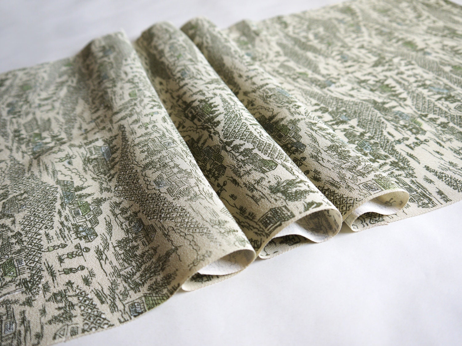 Kimono Silk Fabric, 80's Vintage Japanese Silk Kimono, for Sewing ...