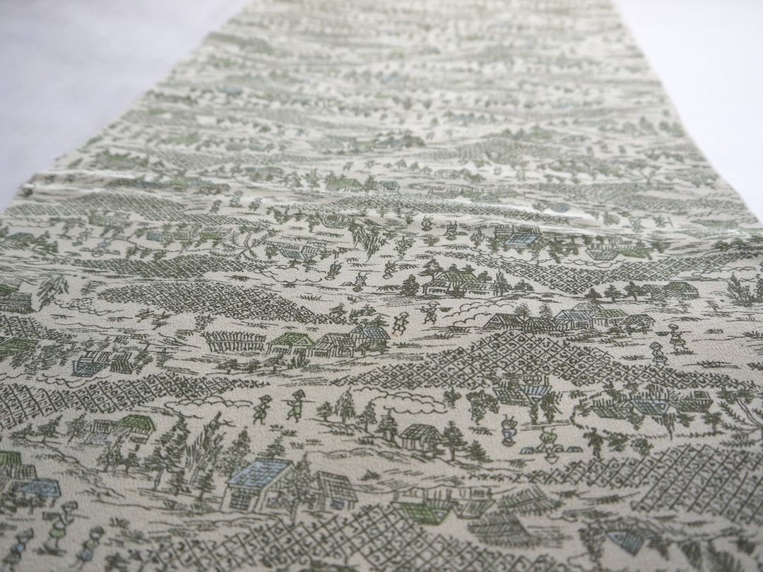 Kimono Silk Fabric, 80's Vintage Japanese Silk Kimono, for Sewing ...