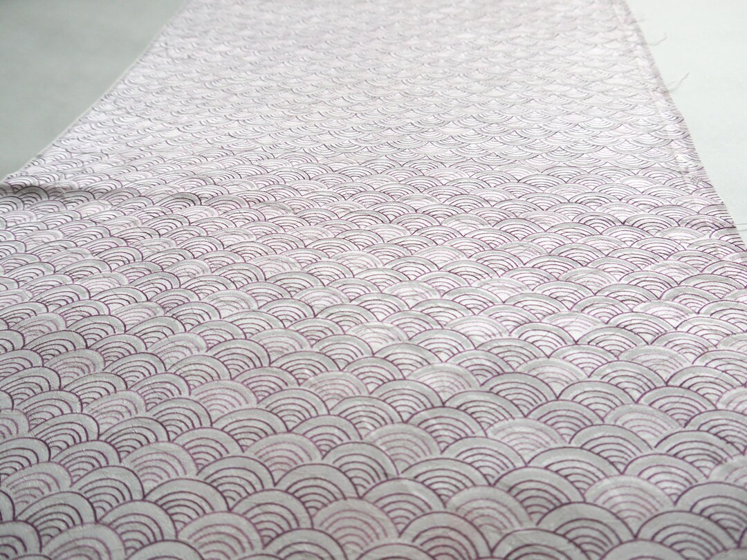 Kimono Silk Fabric, 80's Vintage Japanese Silk Kimono, for Sewing ...